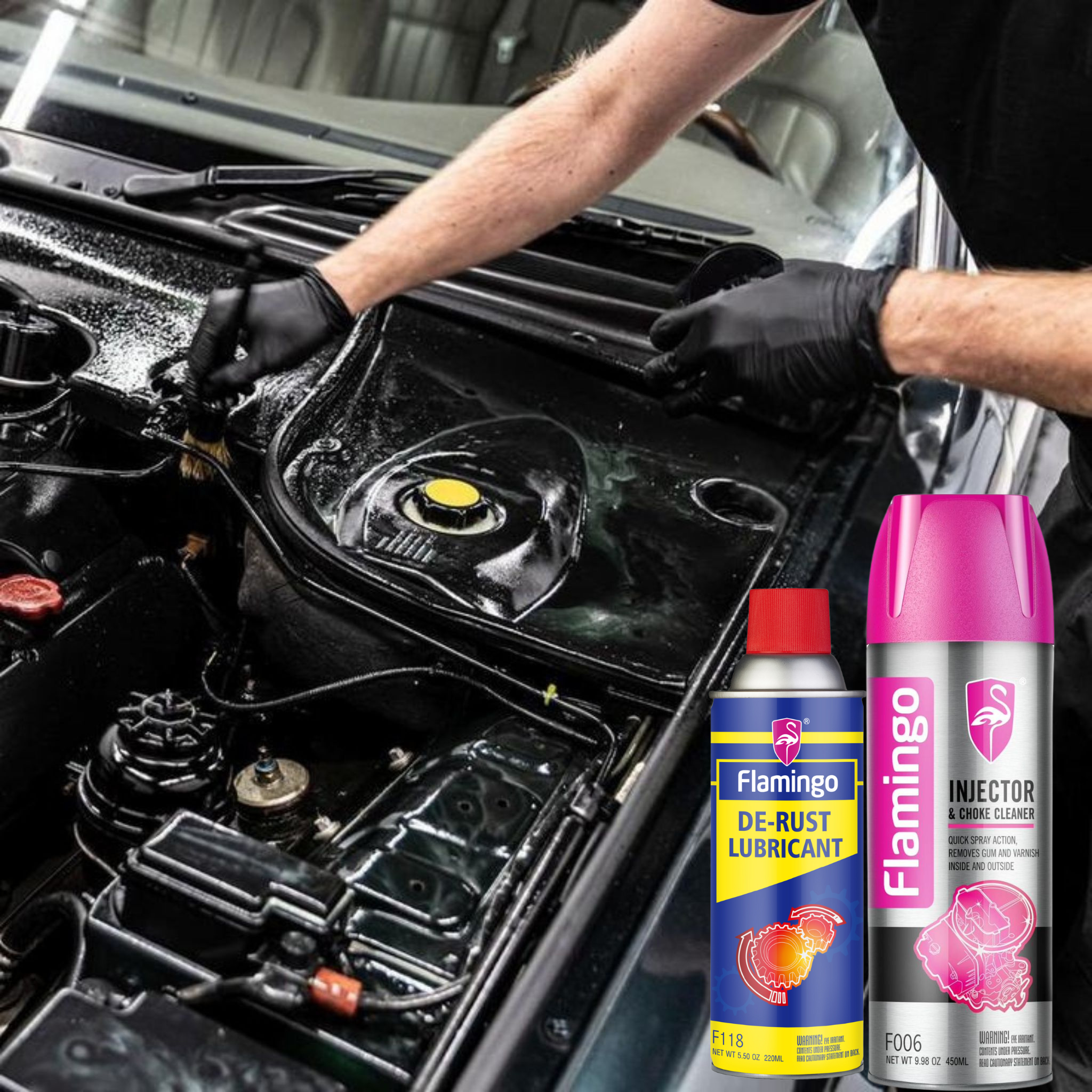 Engine & Parts Cleaners – Flamingo Car Care