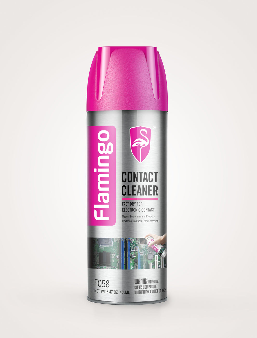 FLAMINGO CONTACT CLEANER 450ML – Flamingo Car Care