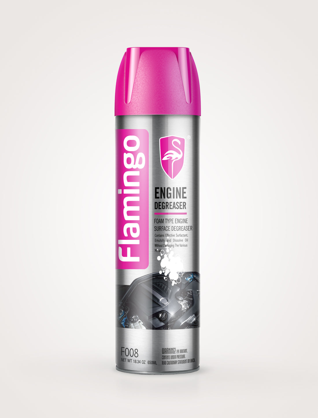 FLAMINGO FOAMING ENGINE DEGREASER – Flamingo Car Care